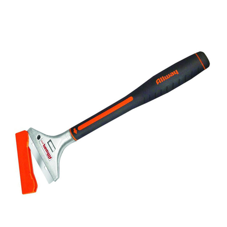 4" ALLWAY SCRAPER WITH EXTENDED HANDLE - Express Window Films